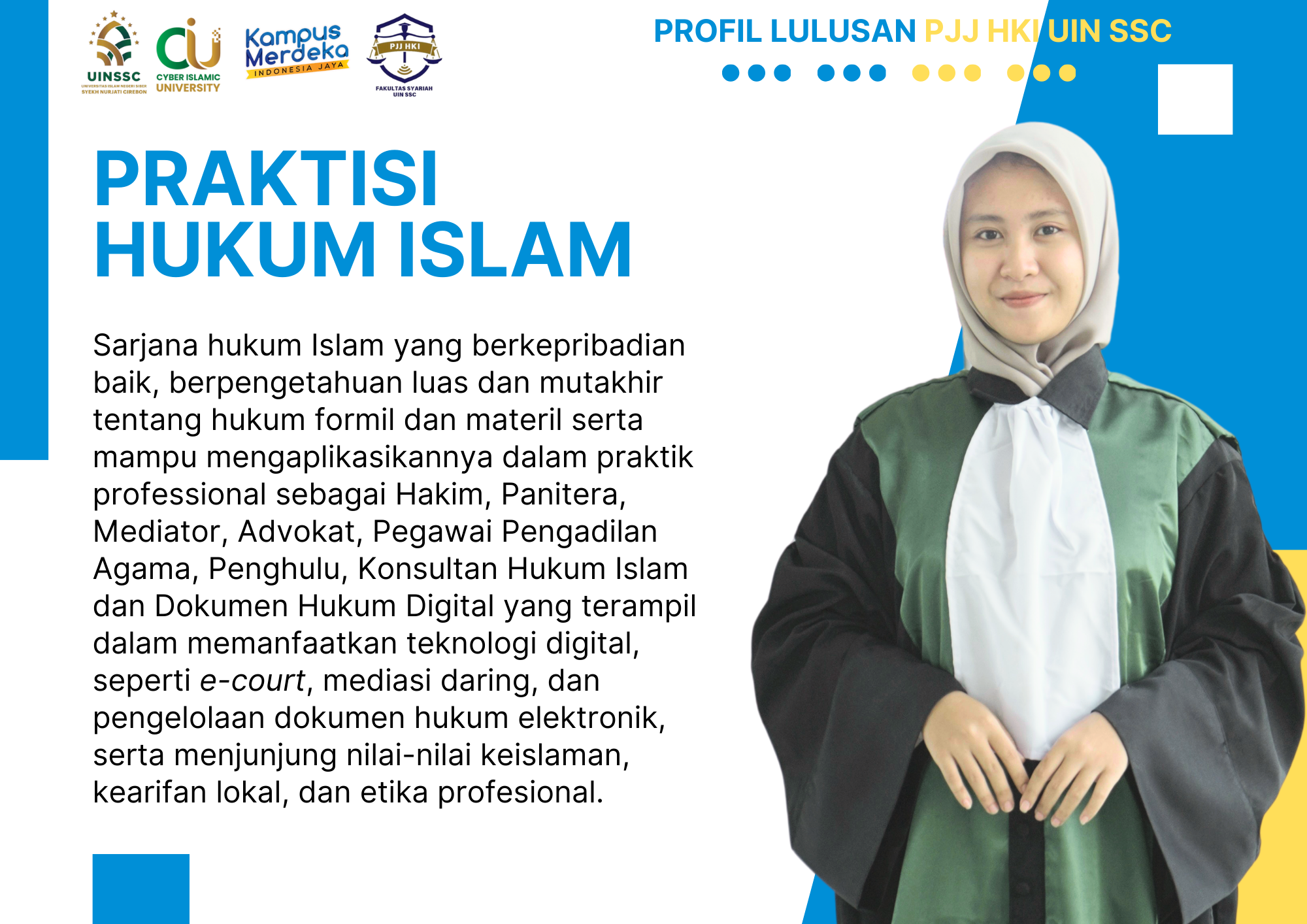 Profil Lulusan - Program Studi PJJ Hukum Keluarga UIN Siber Syekh Nurjati Cirebon